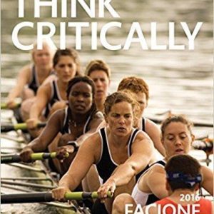 Think Critically 3rd Edition by Peter Facione – Diggson