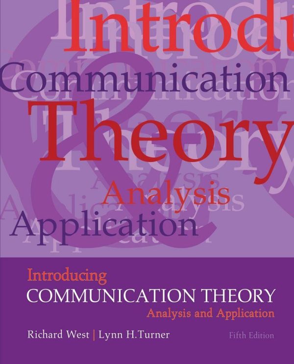 Introducing Communication Theory Analysis and Application 5th Edition by Richard West – Diggson